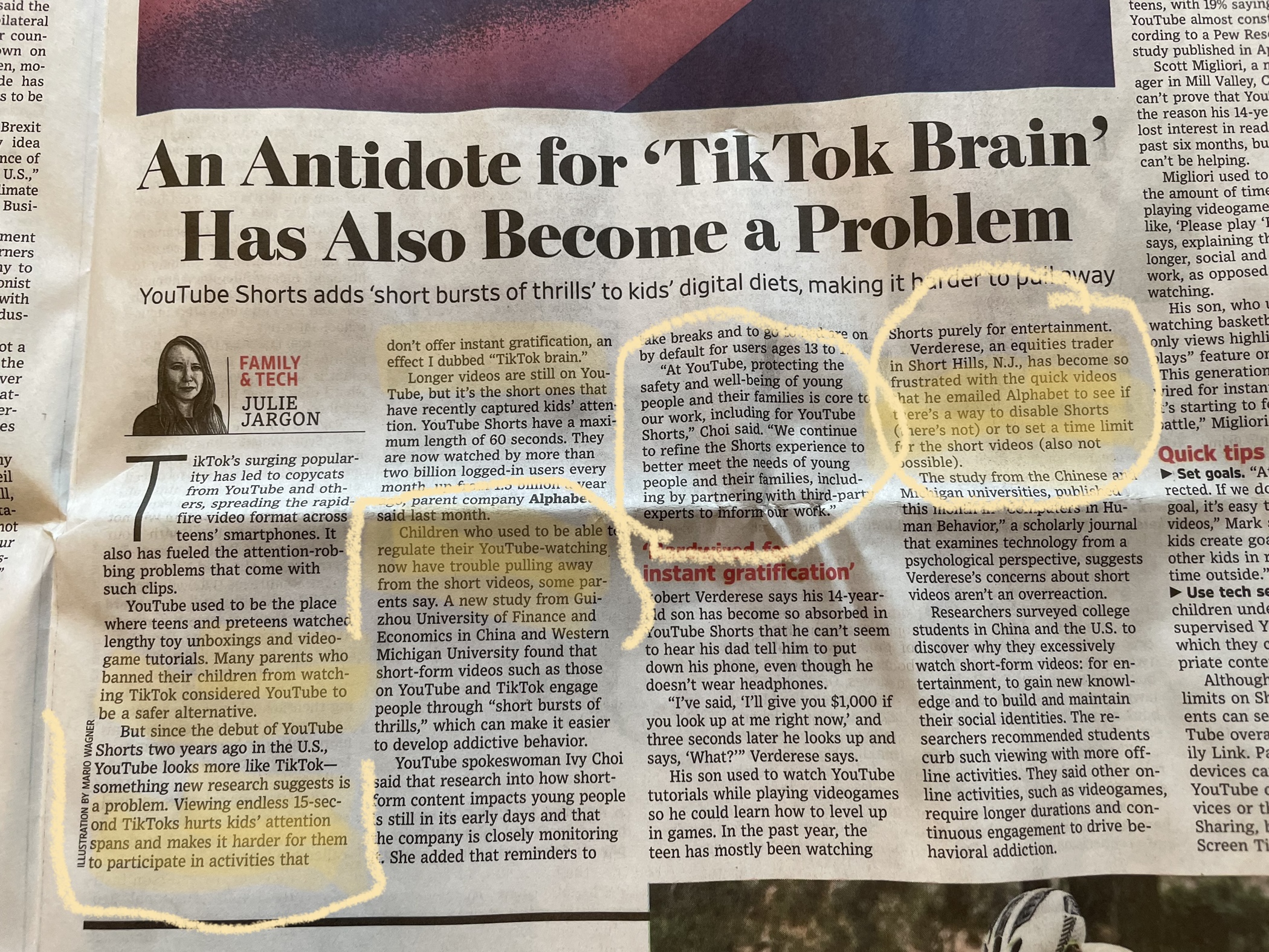 Tiktok Brain Abacus Noir